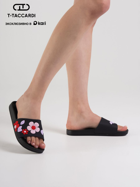 Шлепанцы Женский T.TACCARDI, размер 40 ПВХ (поливинилхлорид) Анатомическая стелька Стандартный ...