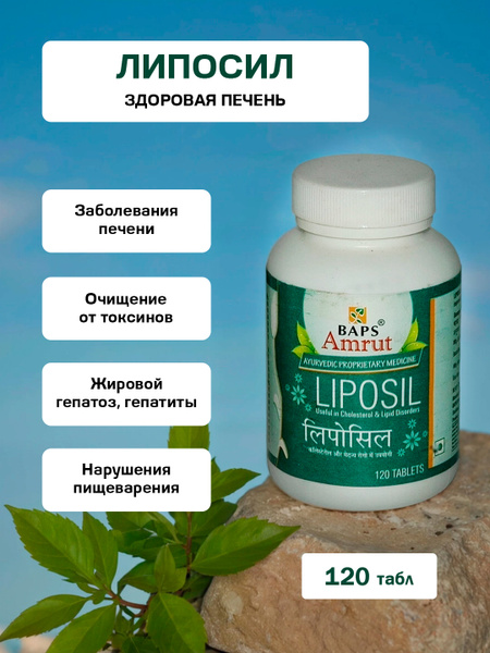 Липосил Бапс Амрут / Liposil Baps Amrut 120 табл купить на OZON по ...