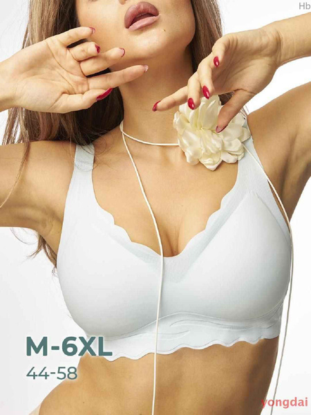 Бюстгальтер Женский без косточек, размер 85B, 85C небесный Нейлон, Поролон Повседневный Китай ...