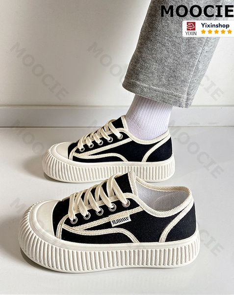 Кеды Женский MOOCIE, размер 36 Демисезон Шнурки Китай купить c доставкой на OZON по низкой цене ...