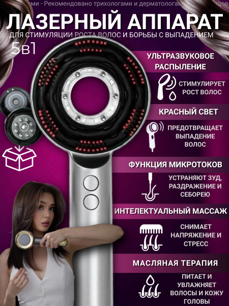 Профессиональный лазерный аппарат / Дарсонваль "Luminel PRO 5в1 ...