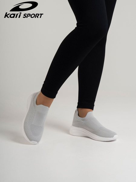 Слипоны Женский Kari Текстиль Бег, Фитнес, размер 41 G Лето Без застёжки купить c доставкой на ...