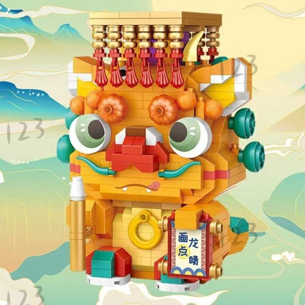 Конструктор LOZ 8908_MK Дракошка с усиками 740 деталей купить на OZON по низкой цене (2244738092)