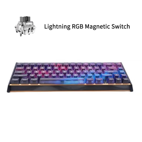Характеристики IPI Игровая клавиатура проводная AURORA65 Lightning RGB ...