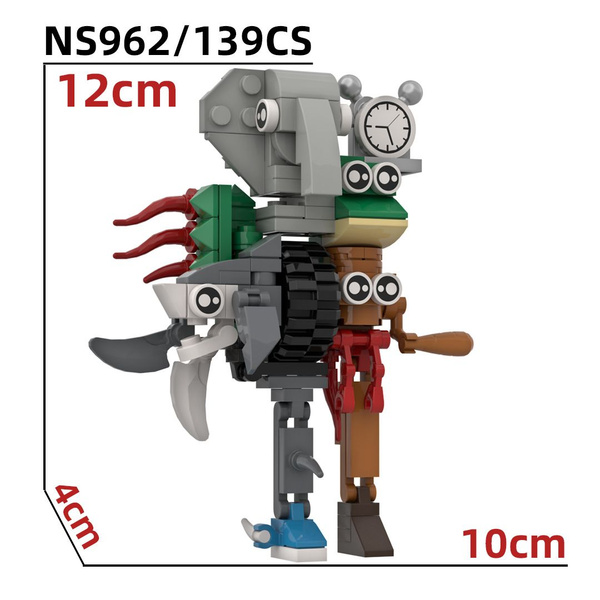 Характеристики Игрушки из строительных блоков Italian Brainrot.Слияние ...