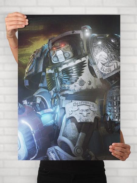 Постер HEAVEN POSTER Люди, Арт Warhammer 40000 Space Hulk 4, 61 42 ...