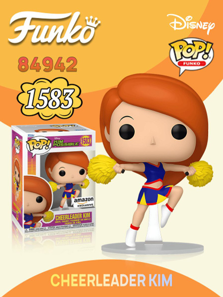 Фигурка Funko POP! Disney Kim Possible Cheerleader Kim (Exc) (1583 ...