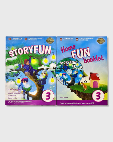 Storyfun 3 - 2nd edition (Student's book + Home fun booklet 3 + диск ...