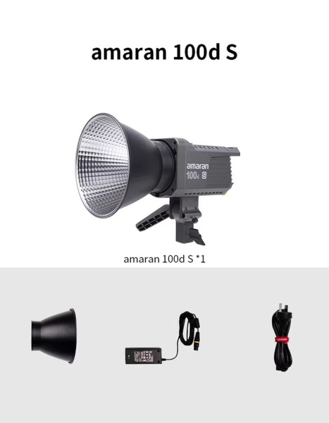 Aputure amaran 100d S с живым заполняющим светом для фотосъемки купить ...