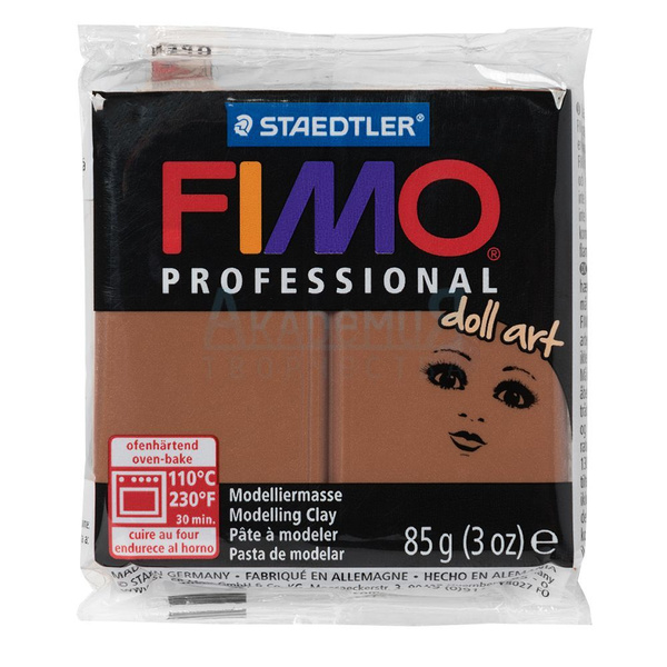 Полимерная глина FIMO professional doll art 8027-78 цвет фундук 85 гр ...