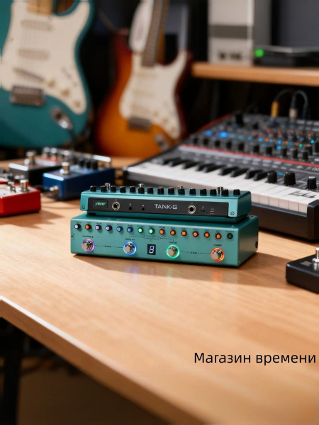 Характеристики M-vave Yuimer Tank-G Гитарная педаль с несколькими ...