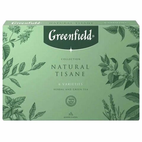Чай GREENFIELD Набор 30 Видов купить на OZON по низкой цене