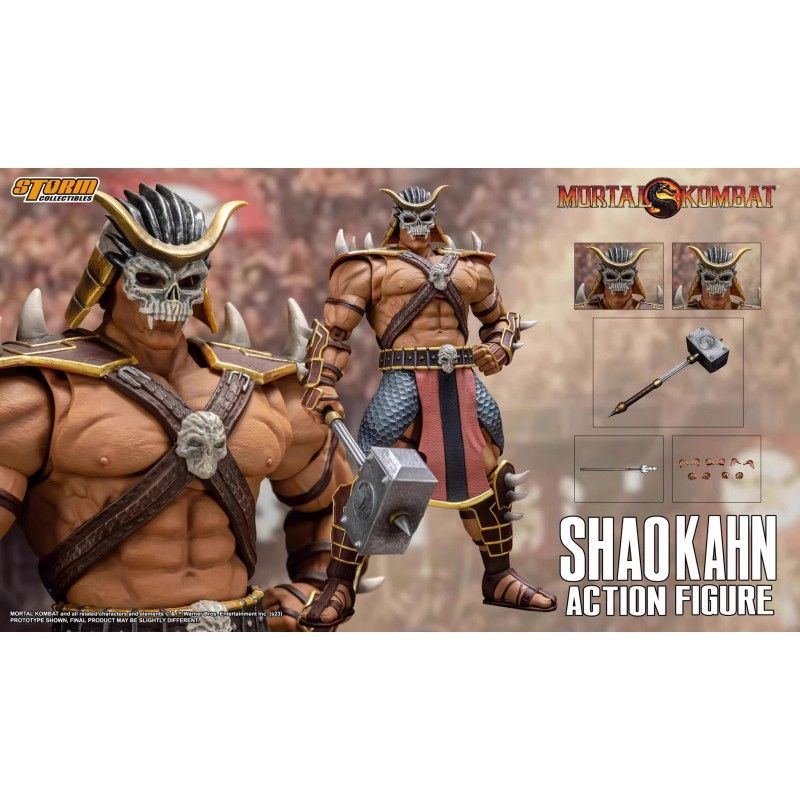 Mortal Kombat Storm Collectibles Shaokahn 16CM OZON 1624403368