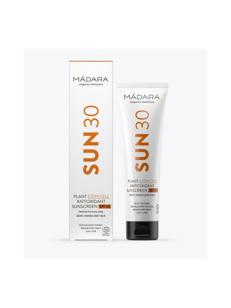 Средство солнцезащитное Madara Antioxidant Sunscreen SPF 30 100ml ...