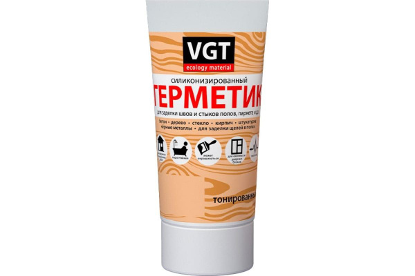Силиконовый Герметик VGT, Универсальная, коричневый - купить по низким ...