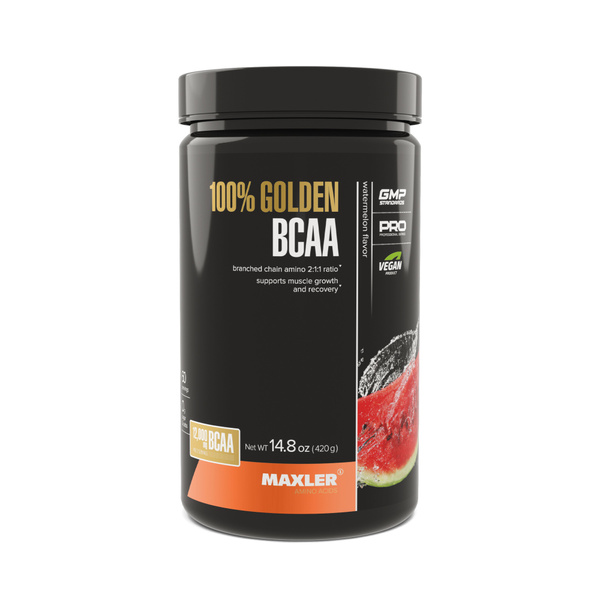 Аминокислоты Maxler 100% Golden BCAA 2:1:1 420г Арбуз - купить с ...