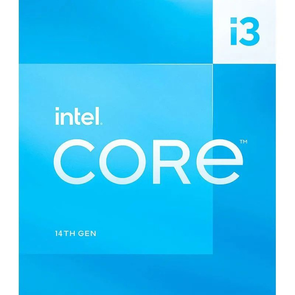 Процессор Intel Core i3 14-го поколения, OEM (без кулера), 4 яд., 3.5 ...