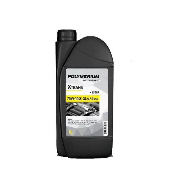 Масло трансмиссионное POLYMERIUM XTRANS 75W-140 GL 4/5 Cинтетическое 1 ...