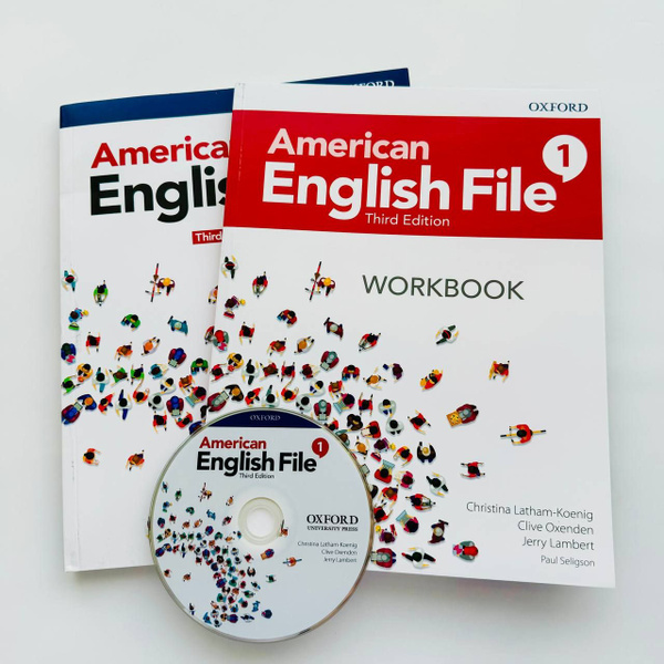 American English File 1, 3 издание. ПОЛНЫЙ КОМПЛЕКТ: Student's Book ...