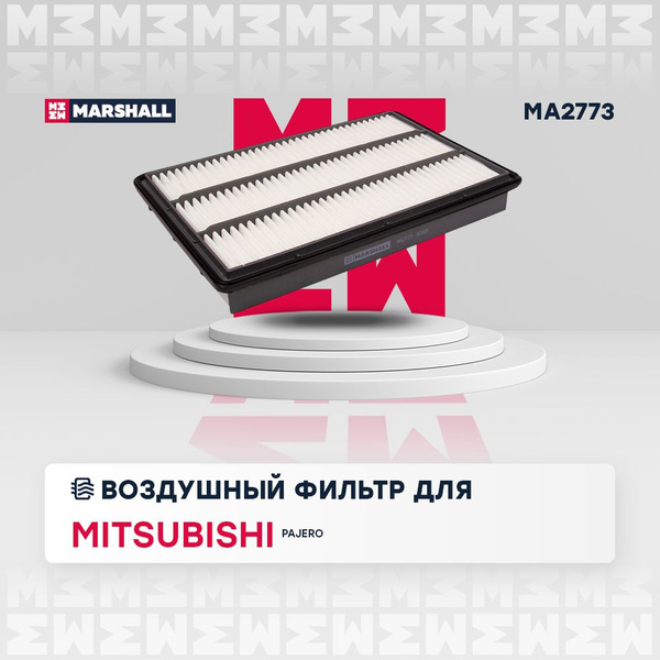 Фильтр воздушный Mitsubishi Мицубиси Pajero Паджеро C3766 MR571476 ...