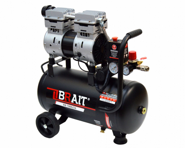 Компрессор Безмасляный BRAIT, 1000 Вт - купить по выгодным ценам в интернет-магазине OZON ...