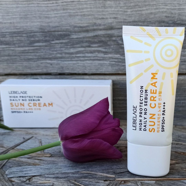 LEBELAGE Крем солнцезащитный Себорегулирующий Ежедневный High ...