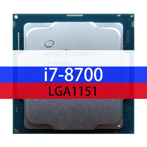 Процессор Intel i7-8700 Core i7 8-го поколения, OEM (без кулера), 6 яд ...