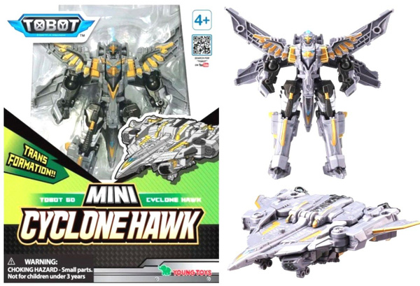 Трансформер Тобот mini CYCLONE HAWK - купить с доставкой по выгодным ...