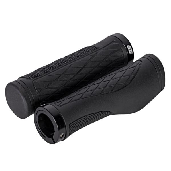 Грипсы STG HL-G324, 130 мм, Lock-On, черный - купить с доставкой по ...