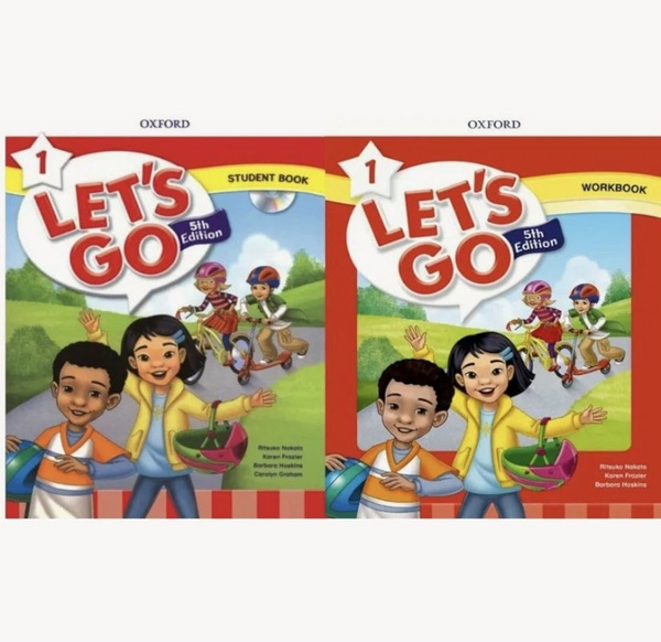 Let's Go 1 (5th Edition) Student book + Workbook + CD - купить с доставкой по выгодным ценам в ...