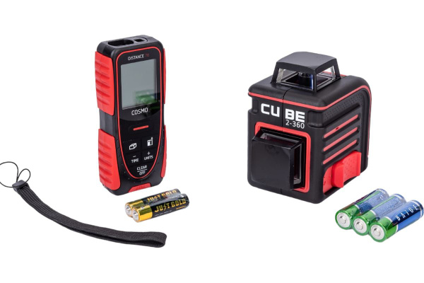 Купить Комплект ADA лазерный уровень cube 2-360 basic edition + лазерный дальномер cosmo 70 ...
