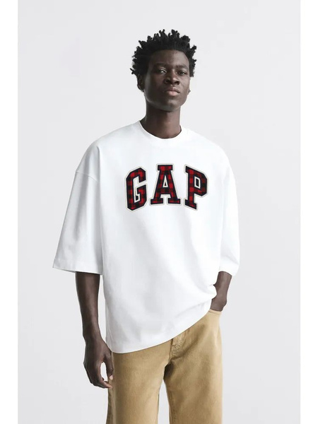 Футболка GAP, размер 44, цвет белый - купить по выгодной цене в ...