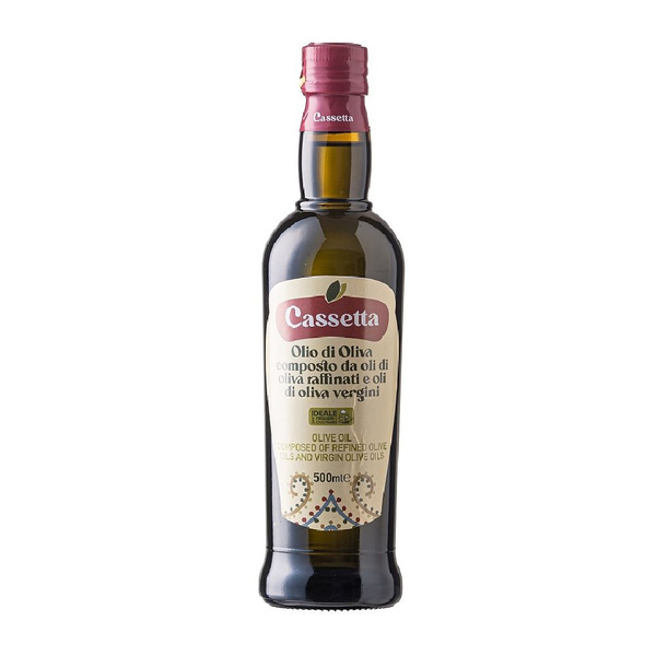 Масло Оливковое Cassetta Pure 500мл, Италия - купить с доставкой по ...