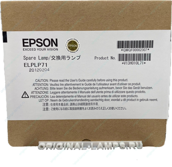 Epson ELPLP71 / V13H010L71 / (OM) оригинальная лампа в оригинальном ...