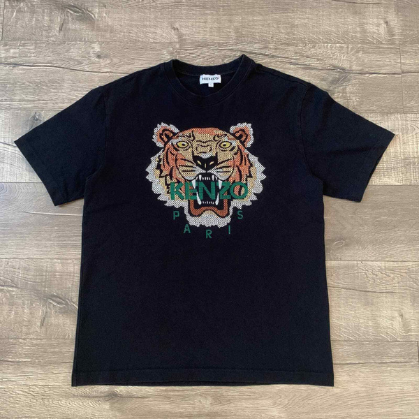 Футболка Kenzo, размер 54, цвет черный - купить по выгодной цене в ...