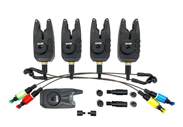 Набор в чемодане сигнализаторов (4+1) DAYO 47068-4, свингеров ...