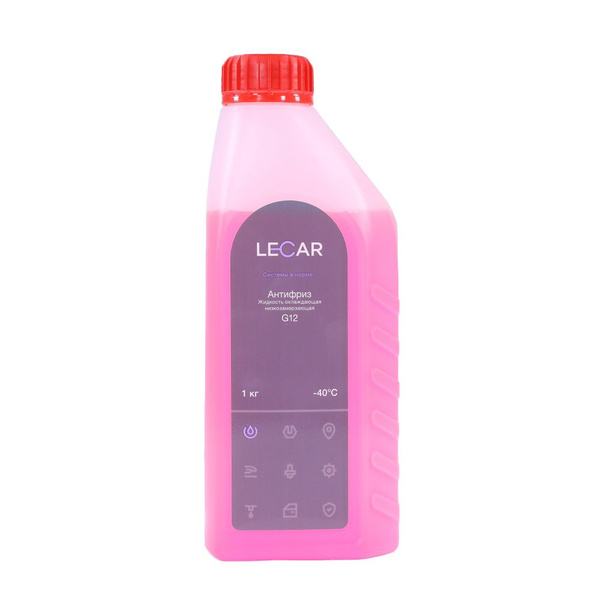 Антифриз Lecar LECARкрасный, Готовый раствор купить по выгодной цене в ...