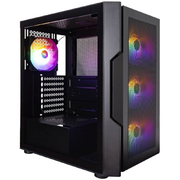 1STPLAYER TRILOBITE T7-P Black - ATX - 4x120mm LED fans - T7-P-BK-4F1 Компьютерный корпус ...