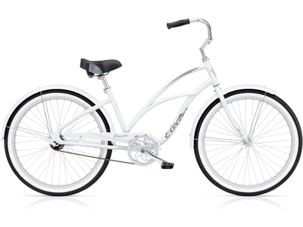 Велосипед городской круизер Electra Cruiser Lux 1 Step Thru White ...