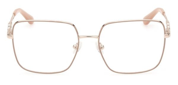 Женская оправа для очков Guess GU 2953 059, цвет: бежевый, квадратные, металл купить на OZON по ...