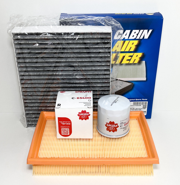 Комплект фильтров Chevrolet Cobalt 2011+ 1.5 (Шевроле Кобальт Т250 ...