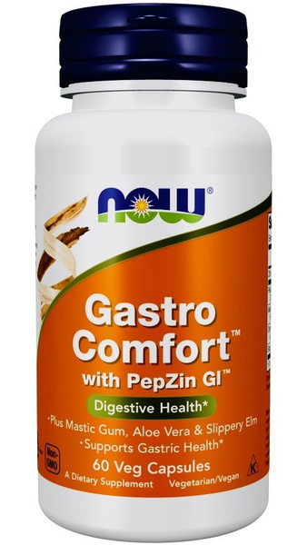 NOW Витамины Гастро Комфорт // NOW Gastro Comfort with PepZin GI 60 ...