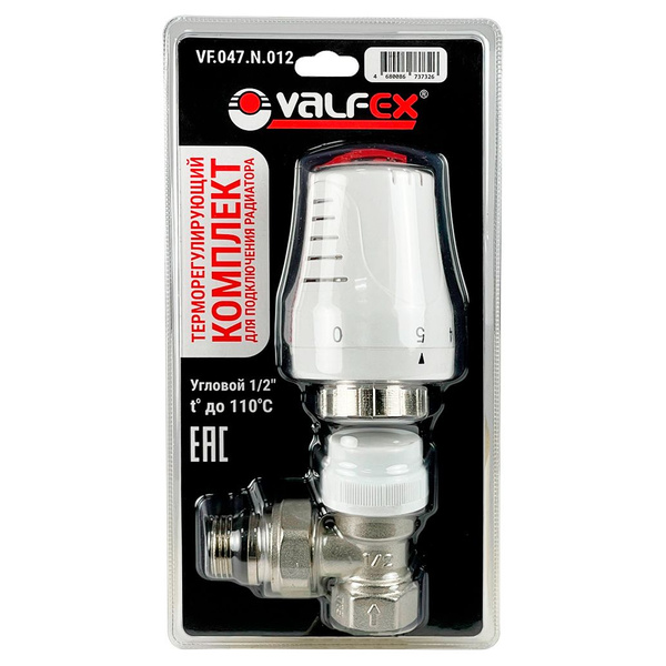 Комплект терморегулирующий угловой Valfex 1/2 - купить в интернет-магазине OZON по выгодной цене ...