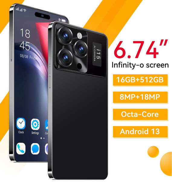 Смартфон MAIMEITE I15 Pro Max Оригинальный мобильный телефон HP, низкая ...