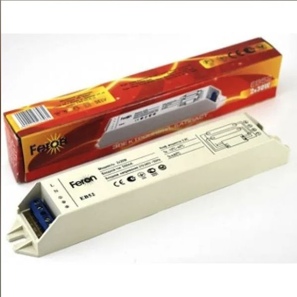 Баласт электронный Feron 2x30W EB52 - купить с доставкой по выгодным ...