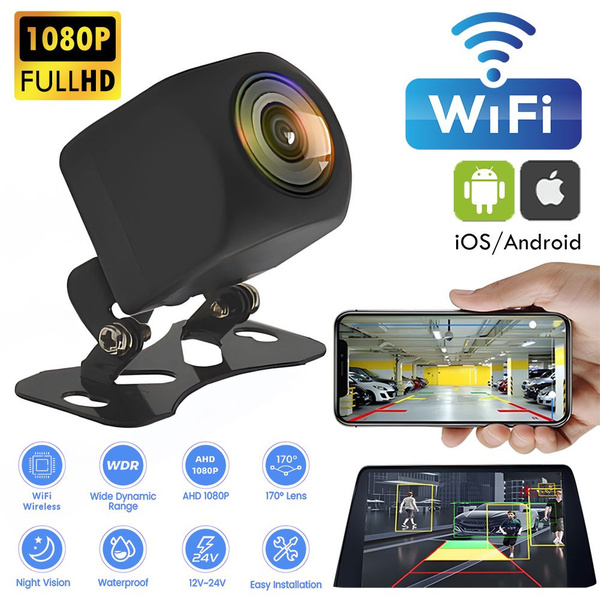 Камера заднего вида 1080P автомобиль WiFi задней камеры купить по ...