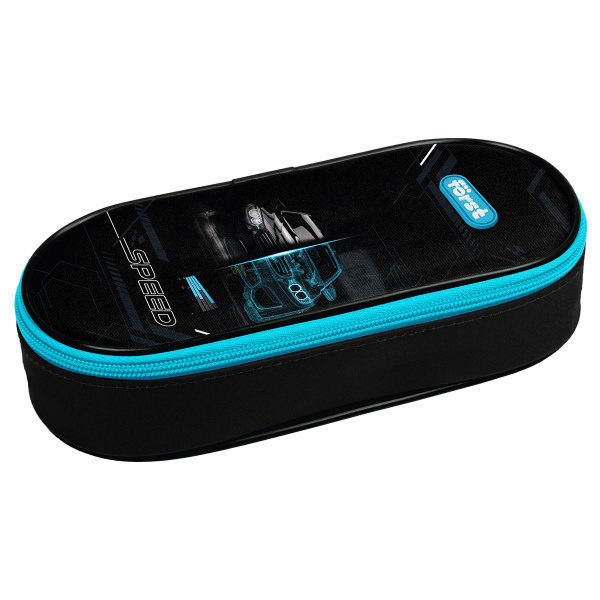 Пенал корпусный 1 отделение, 220*90*45 Forst "Racing speed", полиэстер ...