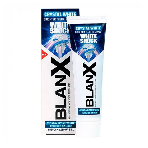 Зубная паста Вайт Шок Кристал Вайт 75 мл/BLANX White Shock Crystal ...