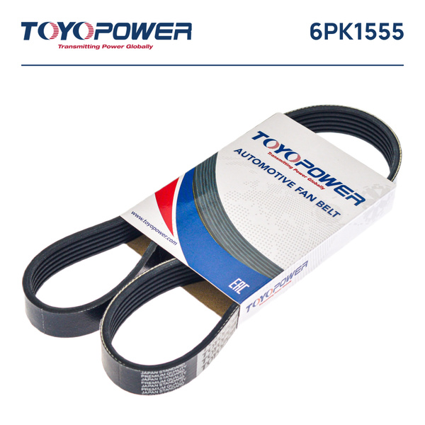 Ремень поликлиновой Toyopower 6PK1555 купить на OZON по низкой цене ...
