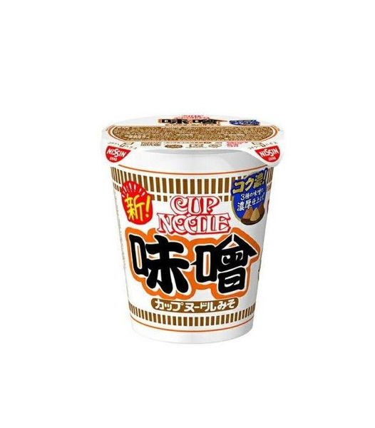 NISSIN CUP NOODLE Суп-лапша быстрого приготовления с Мисо, 82г - купить с доставкой по выгодным ...